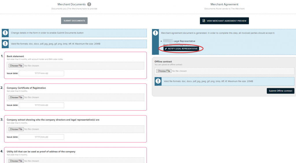 Part 1: Company Onboarding – Nuvei Documentation